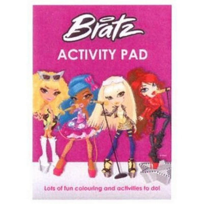 Bratz Characters Activity Pad Pink/Multicoloured (One Size)