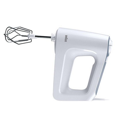 Braun Hand Mixer, 500 W, Variable Speed, White