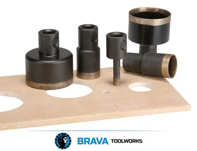 BRAVA Toolworks Diamond 5mm Premium Wet Tile Bit from B+BTec