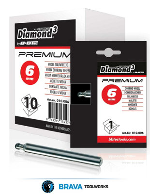 BRAVA Toolworks Premium Scoring Wheel 6mm from B+Btec