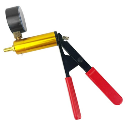 BRAVE TOOLS HAND VACUUM PUMP HELD BRAKE BLEEDER TESTER SET BLEED CAR ...