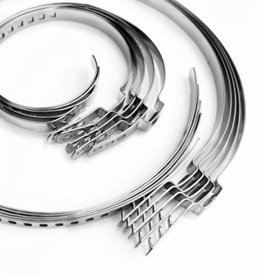 Brave Tools Universal CV Boot Clips Kit Stainless Steel Set of 10 Axle ...