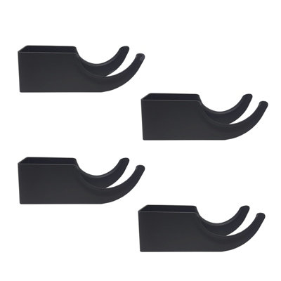 Braxton Black Horizontal Radiator Mounting Bracket | DIY at B&Q