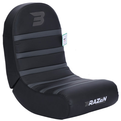 BraZen Piranha Gaming Chair - Grey