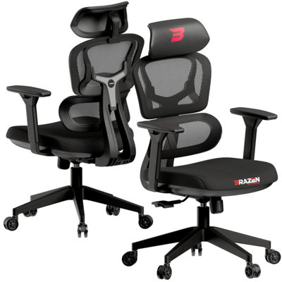 BraZen Sultan Elite Esports PC Gaming Chair - Red