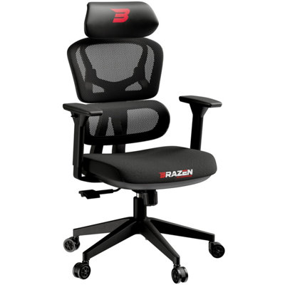 BraZen Sultan Elite Esports PC Gaming Chair - Red