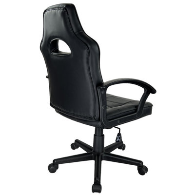 BraZen Valor Mid Back PC Gaming Chair- Black