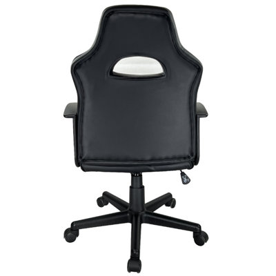 BraZen Valor Mid Back PC Gaming Chair- Black