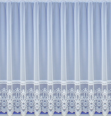 Brazil Heavy Base Lace Net Cut Panel (500 x 114cm)