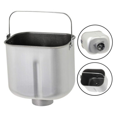 Breadmaker Pan for MORPHY RICHARDS Bucket + Kneading Blade Arm 48261 ...