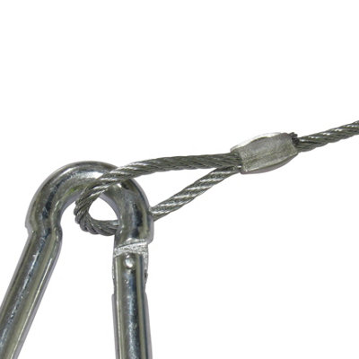 Break Away Cable Hook & Hook - Trailer Safety Towing Car Van Caravan ...