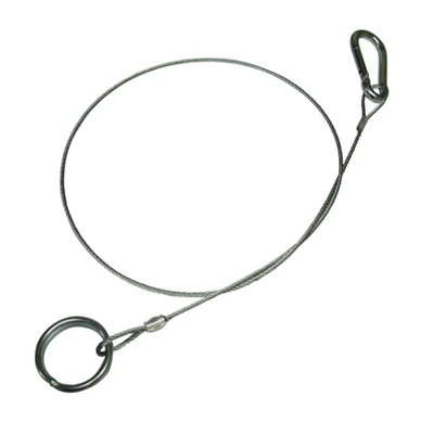 Break Away Cable Hook & Ring - Trailer Safety Towing Car Van Caravan ...