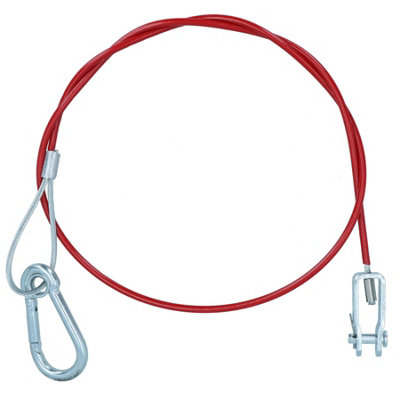 Breakaway Towing Cable For Braked Trailers Caravans Hook And Clevis Pin ...