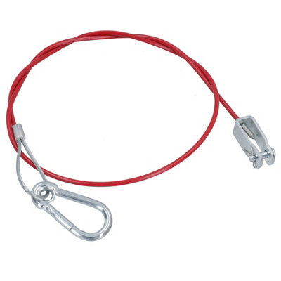 Breakaway Towing Cable For Braked Trailers Caravans Hook And Clevis Pin ...