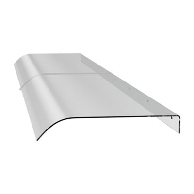 Breeins Transparent Waterproof Front Door Canopy Outdoor Awning Window ...