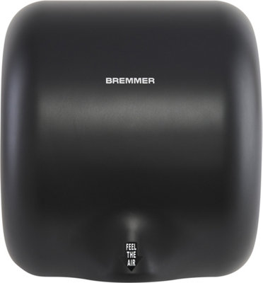 Bremmer Generic Turbo Hand Dryer in Black