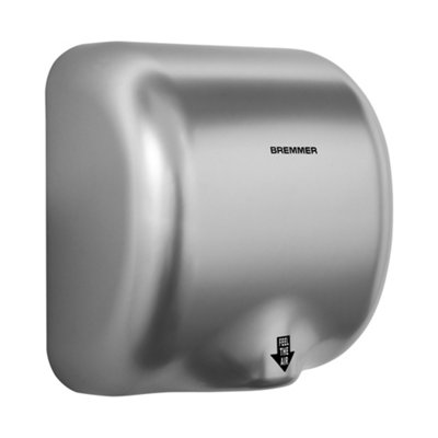 Bremmer Generic Turbo Hand Dryer in Silver