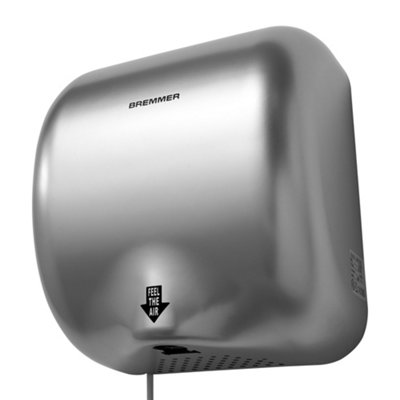 Bremmer Generic Turbo Hand Dryer in Silver