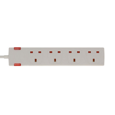 Brennenstuhl 10 Metre Extension Lead - 4 Sockets Power Strip