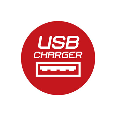 Brennenstuhl 5 Gang Extension Lead with USB Ports - Heavy Duty Cable ...