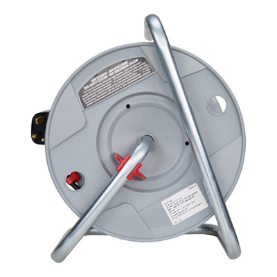 Brennenstuhl Cable Reel - Heavy Duty 50 Metre Cable Reel - Thermal Cut-Out