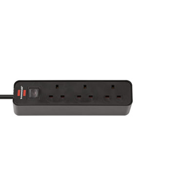 Brennenstuhl Ecolor Extension Lead 3 Gang Extension Lead - 1.5 Metre ...