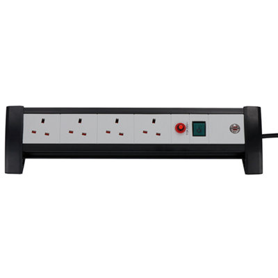 Brennenstul Premium-Office-Line Desktop Extension Lead - 4 Sockets - 3 ...