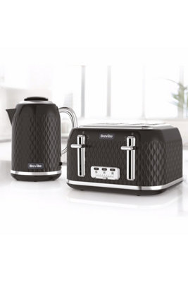 Breville VKT017 Curve Black Jug Kettle 1.7 Litres