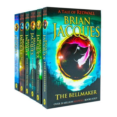 Brian Jacques Redwall Series 6 Books Collection Set (Books 7-12) (The ...