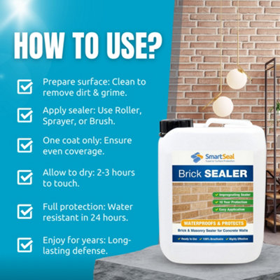 BRICK SEALER AND WATERPROOFER, (SMARTSEAL), WATER PROOFER AND DAMP ...