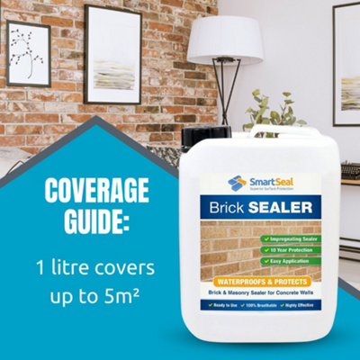 Brick Sealer and Waterproofer, (Smartseal), Water Proofer and Damp ...