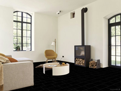 Brick Shimmer Vinyl Tile Effect Flooring 6m x 4m (24m2)