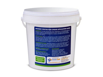 Brick Waterproofer and Brick Damp Proofer, Masonry Cream, (ClimaShield ...