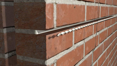 BrickFix Helical Bar (10 x 1m Crack Stitching Bars for Masonry Repair ...