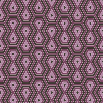 BRICOFLOR Non-woven wallpaper, retro wallpaper, geometric in black ...