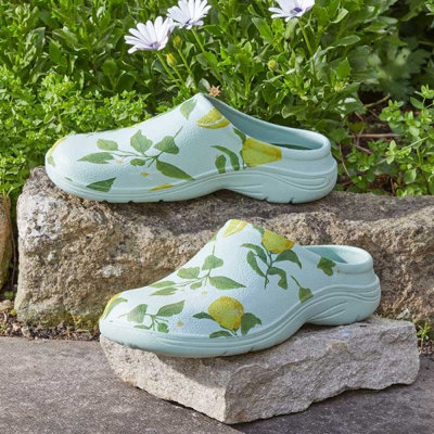 Briers Comfi Garden Clogs Sicilian Lemon Size UK 8