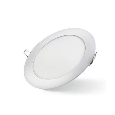 Bright Source 24w 295mm LED Round Panel - CCT - Cutout 285mm - Emergency
