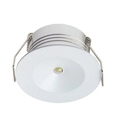 Bright Source 2w LED Recessed Emergency Downlight - Non Maintained