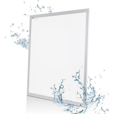 Bright Source 36w 6000k 600x600 IP65 LED Panel (Driver Inc) - Daylight - Emergency & 0-10v Dimmable