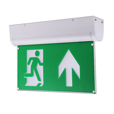 Bright Source 4-in-1 LED Emergency Sign With Up Arrow