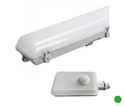 Bright Source 5ft 24w IP65 Single LED Non Corrosive Fitting - CCT ...