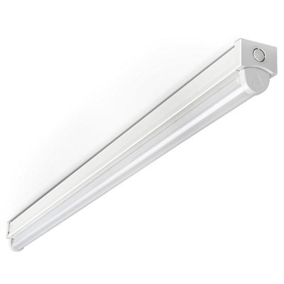 Bright Source 5ft 32w Single LED Batten Fitting - CCT - Self Test Emergency