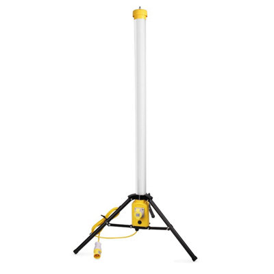 Bright Source 5ft 72w IP54 LED Tripod Uplight 110v 4000k - Cool White ...