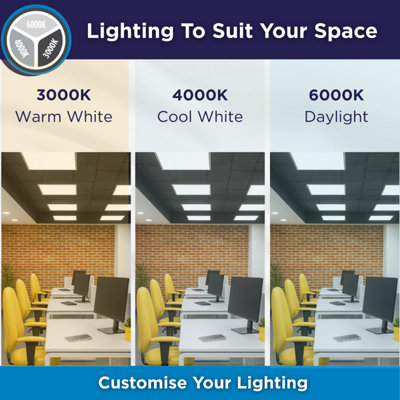 Bright Source 600x600 LED Panel 40w 6000k - Daylight