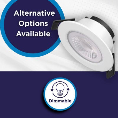 Bright Source Core 8w 4000k LED Dimmable Downlight - Cool White - 6 Pack