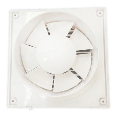 Brightex, Extractor Fan 150mm Timer Bathroom Shower Toilet Wall Fan ...