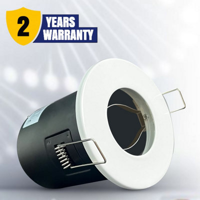 Brightex, FIRE Rated Downlights IP65 White Outdoor & Indoor Ceiling ...