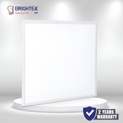 brightex led panel light 600x600mm 48w 4320lm recessed/suspended ...