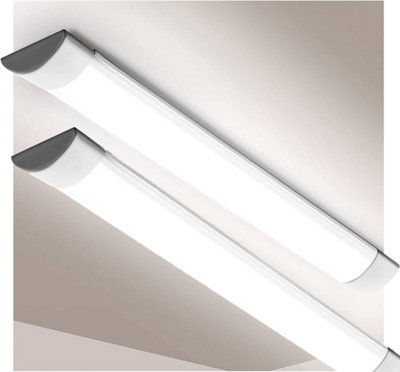Brightex,Pack of 2 50W 4000k Led Batten Tube lights day light Surface ...