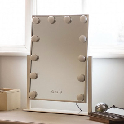 Brigitte Hollywood Vanity Mirror with LED Lights
